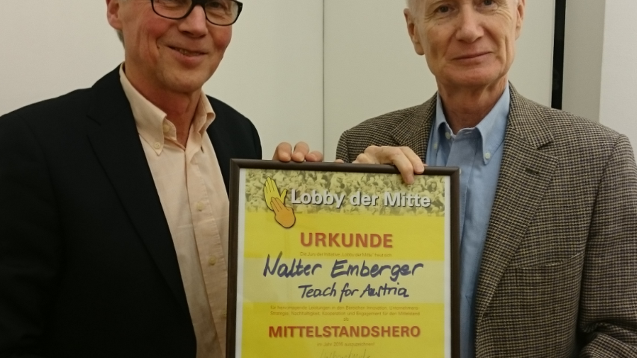 Walter Emberger ist neuer Mittelstandshero | TRAKTUELL